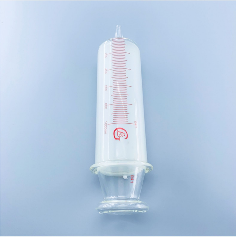 Large Glass 1000ml Glass Caliber / Ruhr Locks Caliber Glass Enema ...