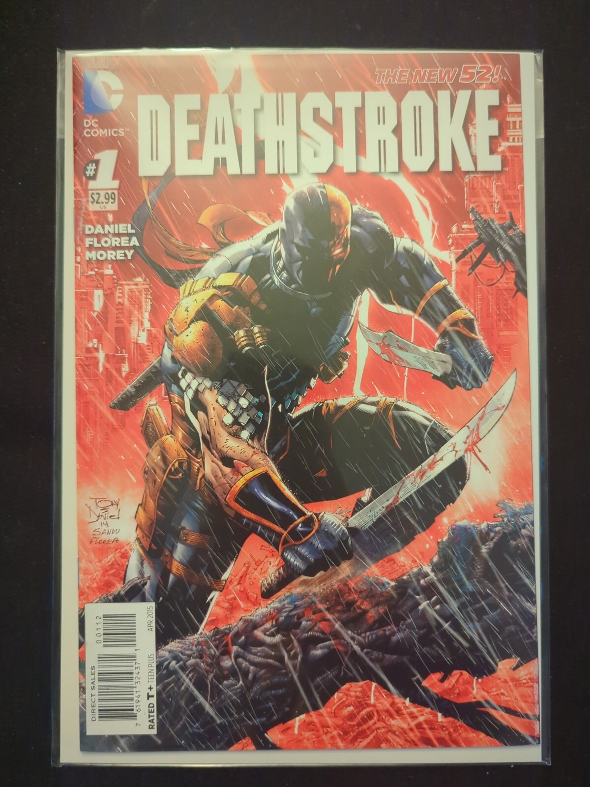 Deathstroke #1 2nd Printing Tony S Daniel Cover DC 2014 New 52 | eBay