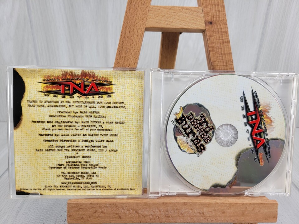 TNA Wrestling 3rd Degree Burns Music CD | eBay