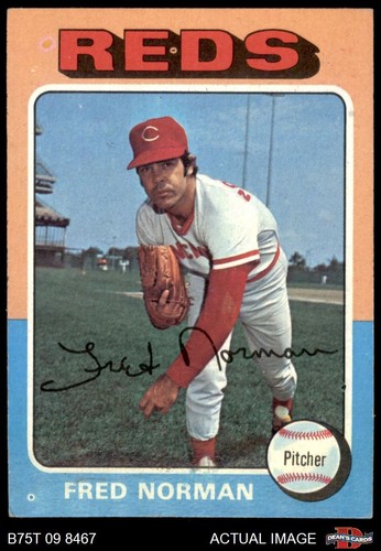1975 Topps #396 Fred Norman Reds 2 - GOOD | eBay