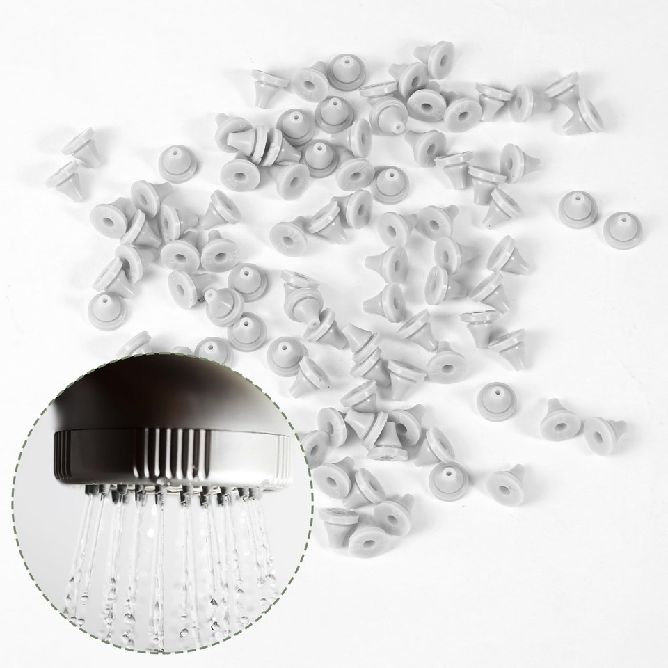 100 PCS Shower Head Nozzles Replacement Shower Head Replace Parts ...