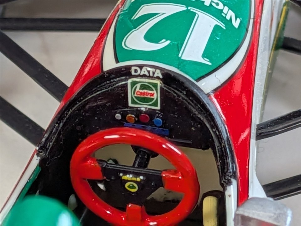 Tamiya 1993 Lotus 107B Ford #12 Herbert Model F1 Racing Car Built 1/20 ...
