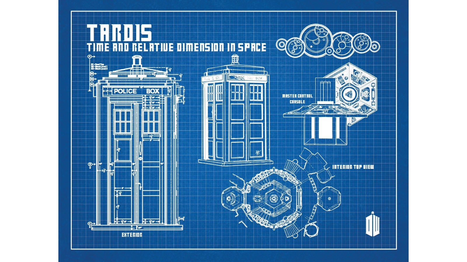 Official Tardis Blueprints