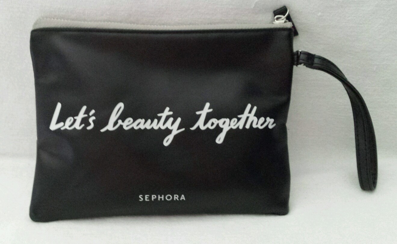 Sephora "Let's Beauty Together" Makeup Bag + Deluxe Samples | eBay