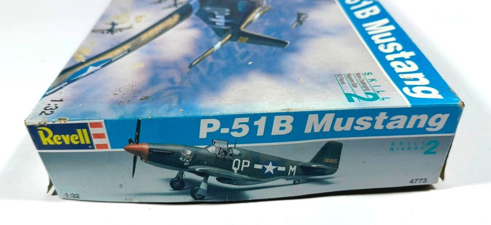 REVELL. 4773. P-51 B MUSTANG. 1/32 SCALE. CM-VJ | eBay