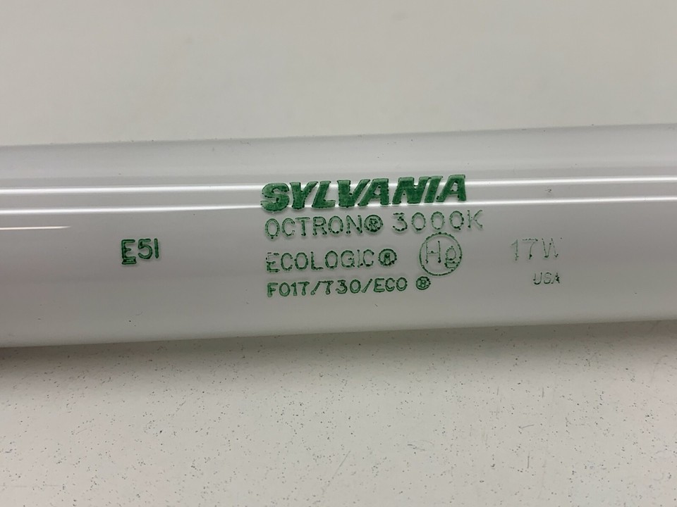 (8-Pack) Sylvania FO17/730/ECO 17W Fluorescent Tube Lamp Light Bulb ...