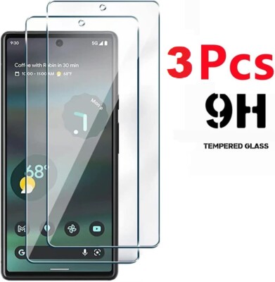 3x Gorilla Screen Protector Tempered Glass For Google Pixel 10/10ProXL ...