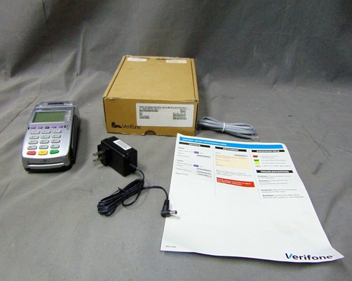 Verifone VX-520 Credit Card Terminal Machine POS Chip Reader Model 520 ...