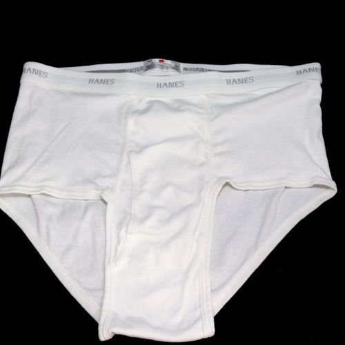 Vintage Hanes Signature Collecti Men Sz 42 White Briefs Tighty Whities ...