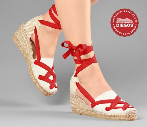 Choose the color of the laces ! Original Pamplona Spanish Espadrilles ...
