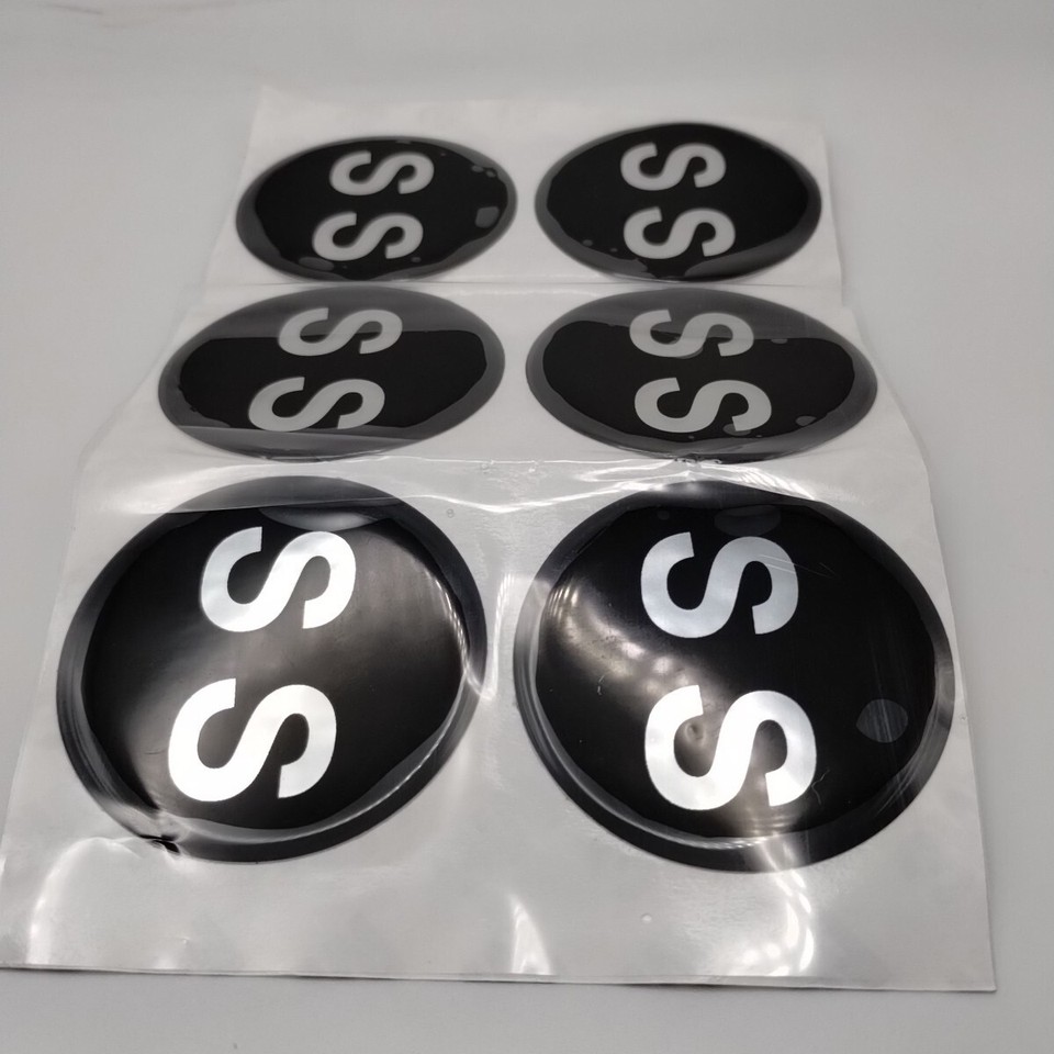 Monte Carlo SS Wheel Center Caps Laminated Vinyl Decals Stickers Kit ...