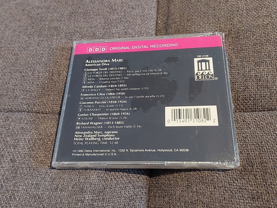 Alessandra Marc American Diva Arias CD New & Sealed | eBay