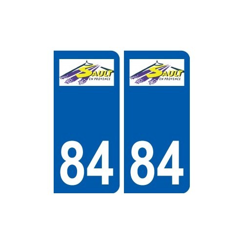 84 Sault logo autocollant plaque stickers ville | eBay