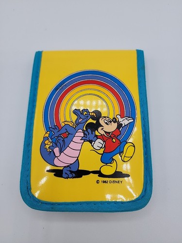 RARE Vintage Figment Purple Dragon Epcot Center Wallet 1982 Rainbow ...
