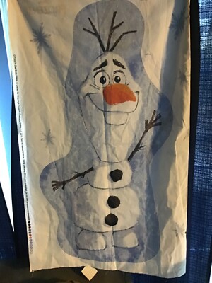 Disney Frozen II (2) Olaf BODY PILLOW Learn to Cut and Sew DIY Sewing ...