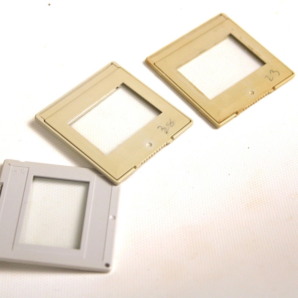 Wess Plastic 2x2 35mm Standard Glass Peg Slide Mounts 1 Box 50 1 Box 60 ...
