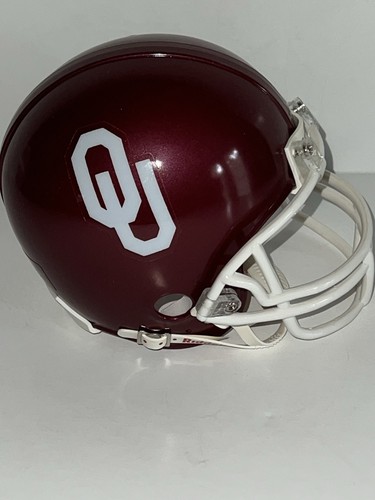 Riddell NCAA Oklahoma Sooners (Red) VSR4 Non-Speed Mini-Helmet -No Box ...