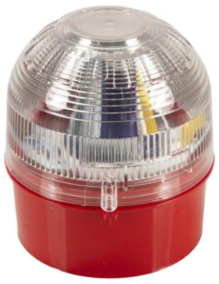 High Power 5J Xenon Beacon With Deep Base Red Body Clear Lens 110 ...