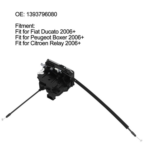 Door Lock Mechanism Actuator 1393796080 For Fiat Ducato 2006+ | eBay