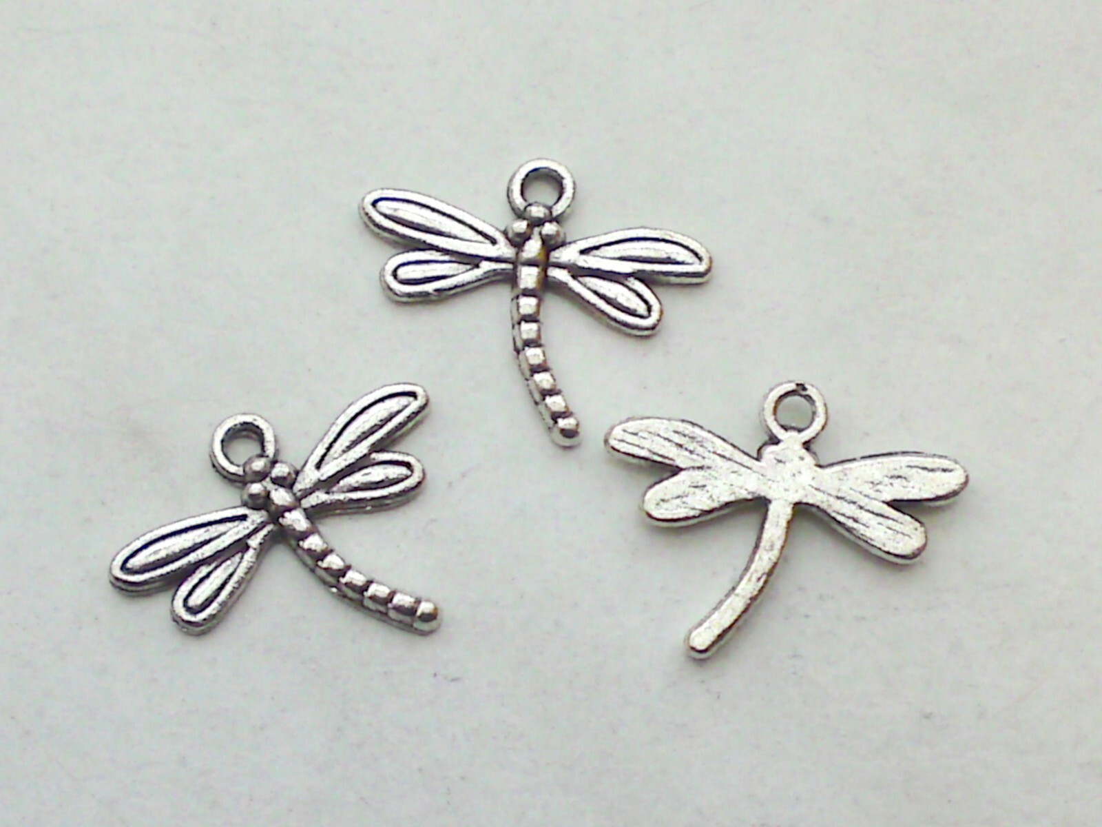 Charms Anhänger * Schmetterling Taube Vogel Libelle*Charm Perlen Bastel ...