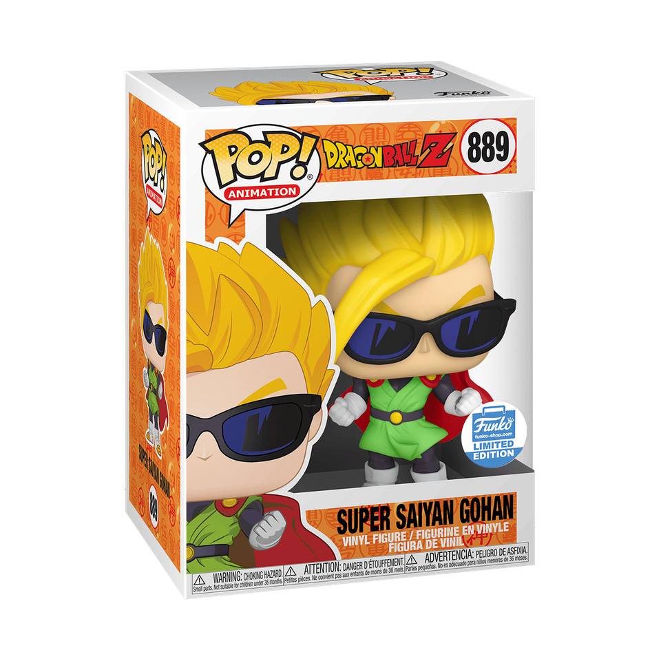 Funko Pop! Vinyl: Dragon Ball - Super Saiyan Gohan - Funko (Exclusive ...