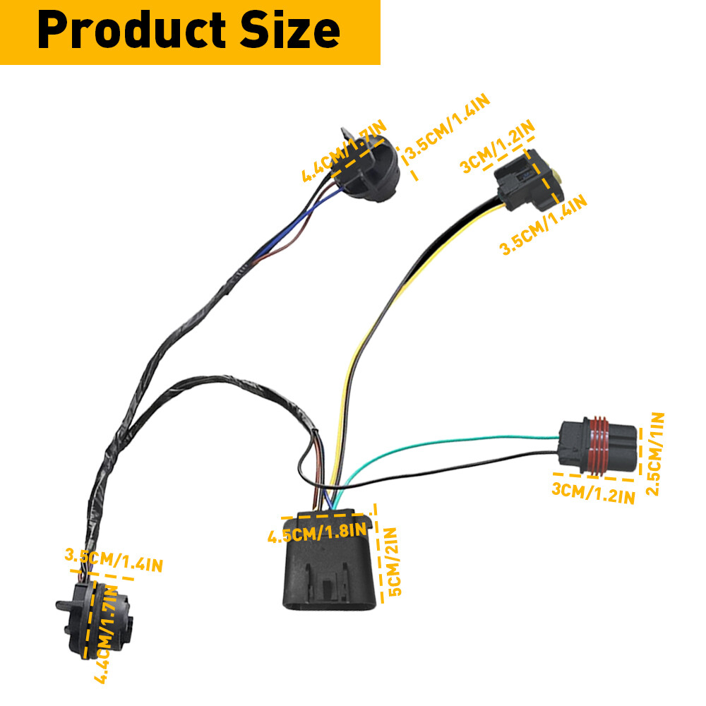 Fits 2007-2014 Chevy Silverado 1500 Headlight Socket Harness Wire Plug ...