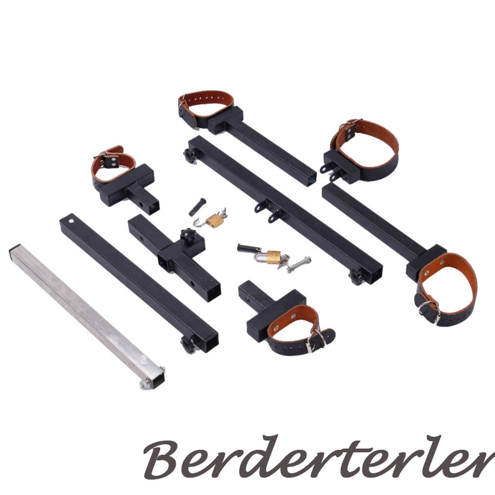BDSM Metal Harness Sex Furniture Leg Splitter Sling Bondage Neck ...