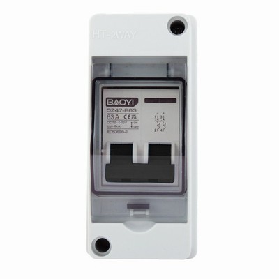 Solar Photovoltaic Cell Combiner Box DC440V-16A Solar System Black ...
