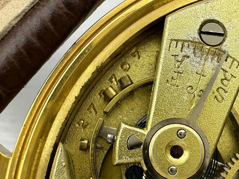 IWC Schaffhausen Laco Aviator Luftwaffe WWII Antique Swiss Gold Watch ...