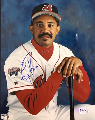 Tony Pena Signed Autographed Cleveland Indians 8x10 Photo Psa/Dna | eBay