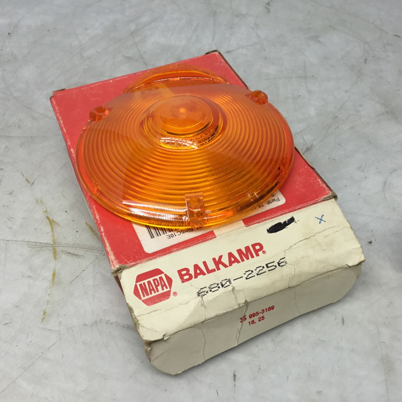 NAPA BALKAMP AMBER LENS 680-2256 | eBay