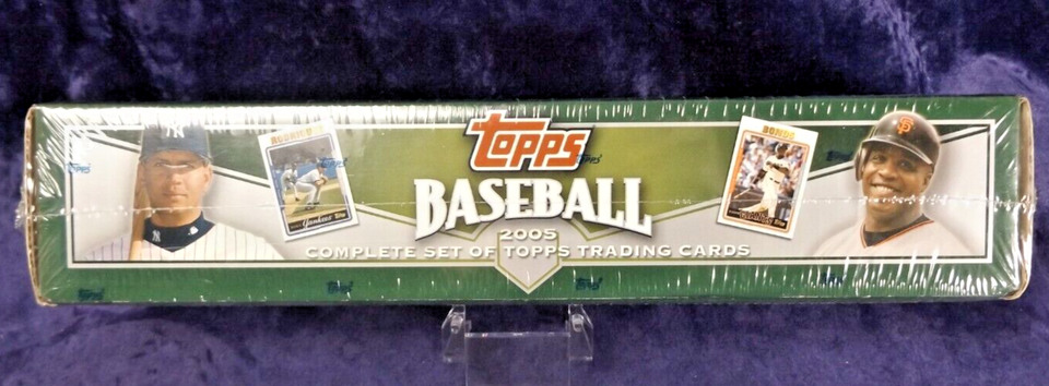 2005 Topps Baseball Series 1 & 2 Complete Set Plus Draft Picks ...
