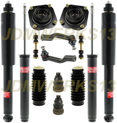 SUSPENSION REBUILD KIT & KYB 4 Performance SHOCKS MAZDA FB RX7 RX 7 81 ...