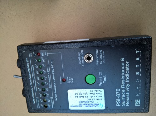 Prostat ESD Kit w/PCS-715A Static Locator,PMT-872, PSI-870 PMM-810 ...