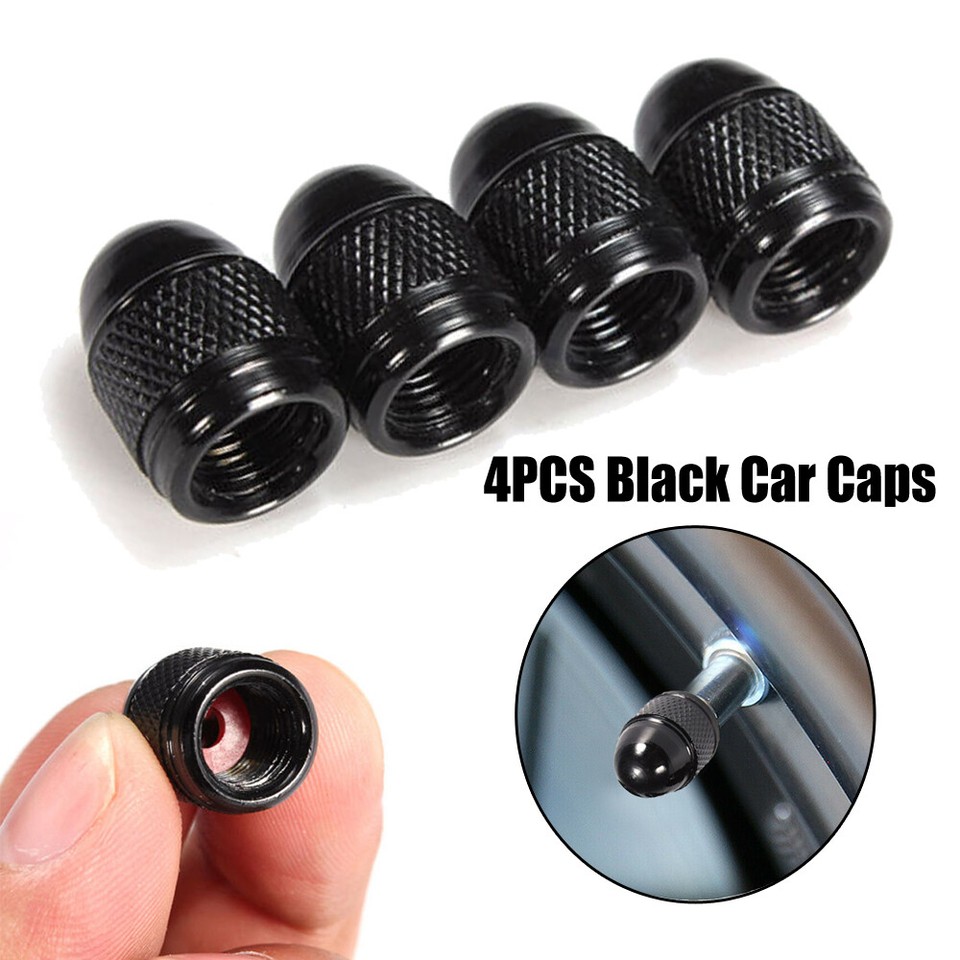 4pcs Car Wheel Tyre Tire Rim Air Valve Stem Cap Dust Cover Universal ...