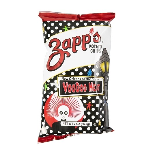 Zapp's Potato Chips Zapps Voodoo Heat Chips, 2 oz - Case of 25 | eBay