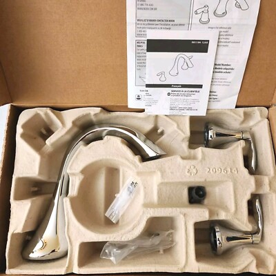 Moen T943 Eva Chrome Two-Handle Deck Mount Roman Tub Faucet Trim Kit | eBay
