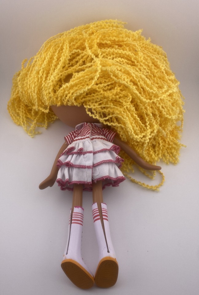 Lalaloopsy Loopy Hair Spot Splatter Splash Doll Yellow Hair Retired MGA ...
