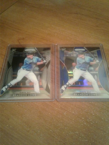 Brandon Lowe 2 Card Rookie Prizm Baseball Lot | eBay