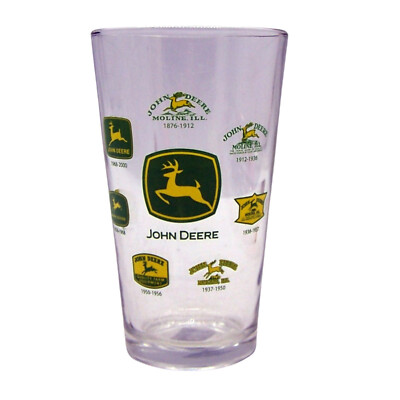 John Deere Licensed Product Pint Glassware, Kitchen & Bar Glassware ...