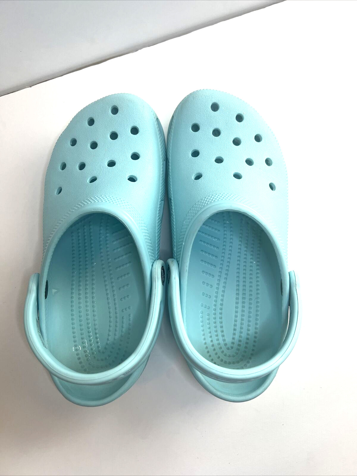 Crocs Classic Clogs Sky Blue Shoes Women Size 9 - Gem