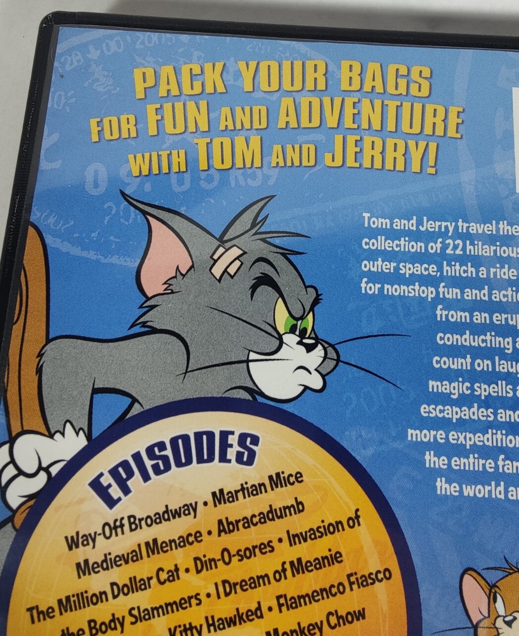 Tom And Jerry Around The World Dvd Cover
