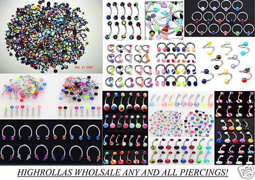 Wholesale Body Jewelry Belly-Tongue-Eyebrow-Lip Rings | eBay