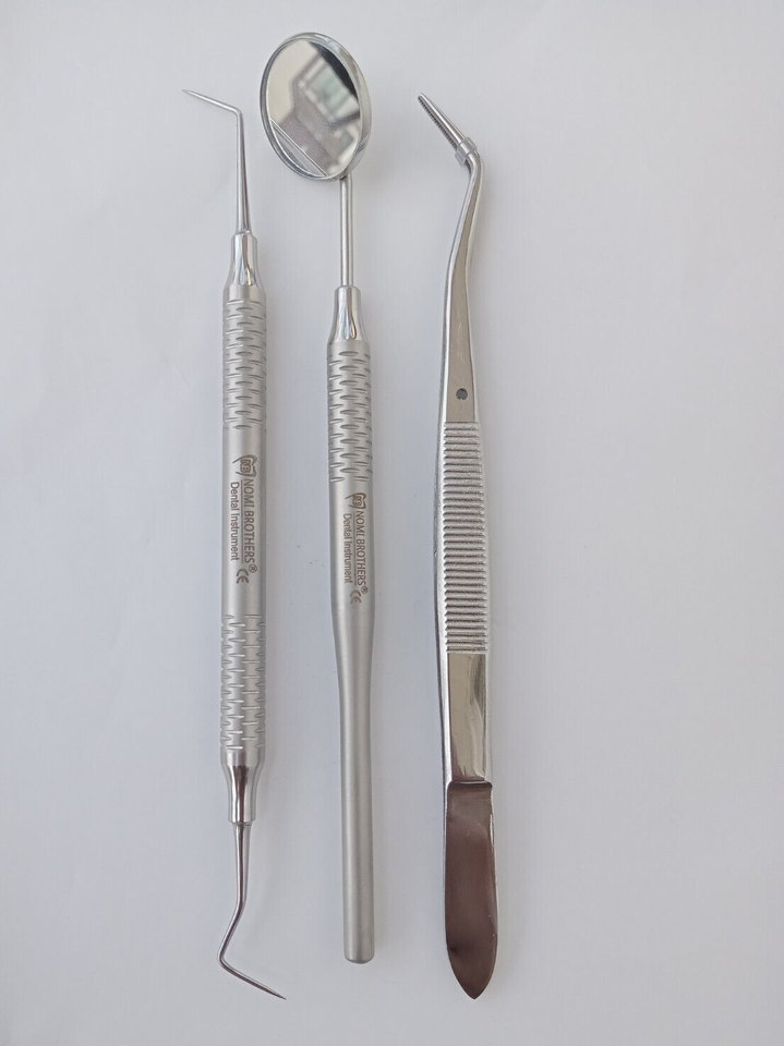 Dental Examination Set Basic Diagnostic Kit Hollow Handle | eBay