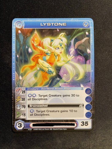 Lystone - Chaotic Card - Beyond the Doors - Choose Your Stats | eBay
