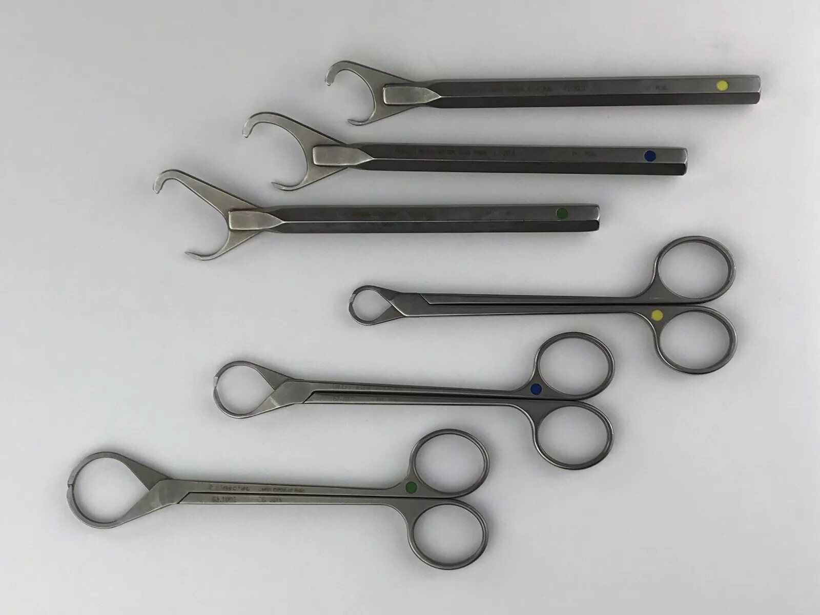 Linvatec CONCEPT Cortical Punch Circular Rasp Set 61.2001 61.1002 62. ...