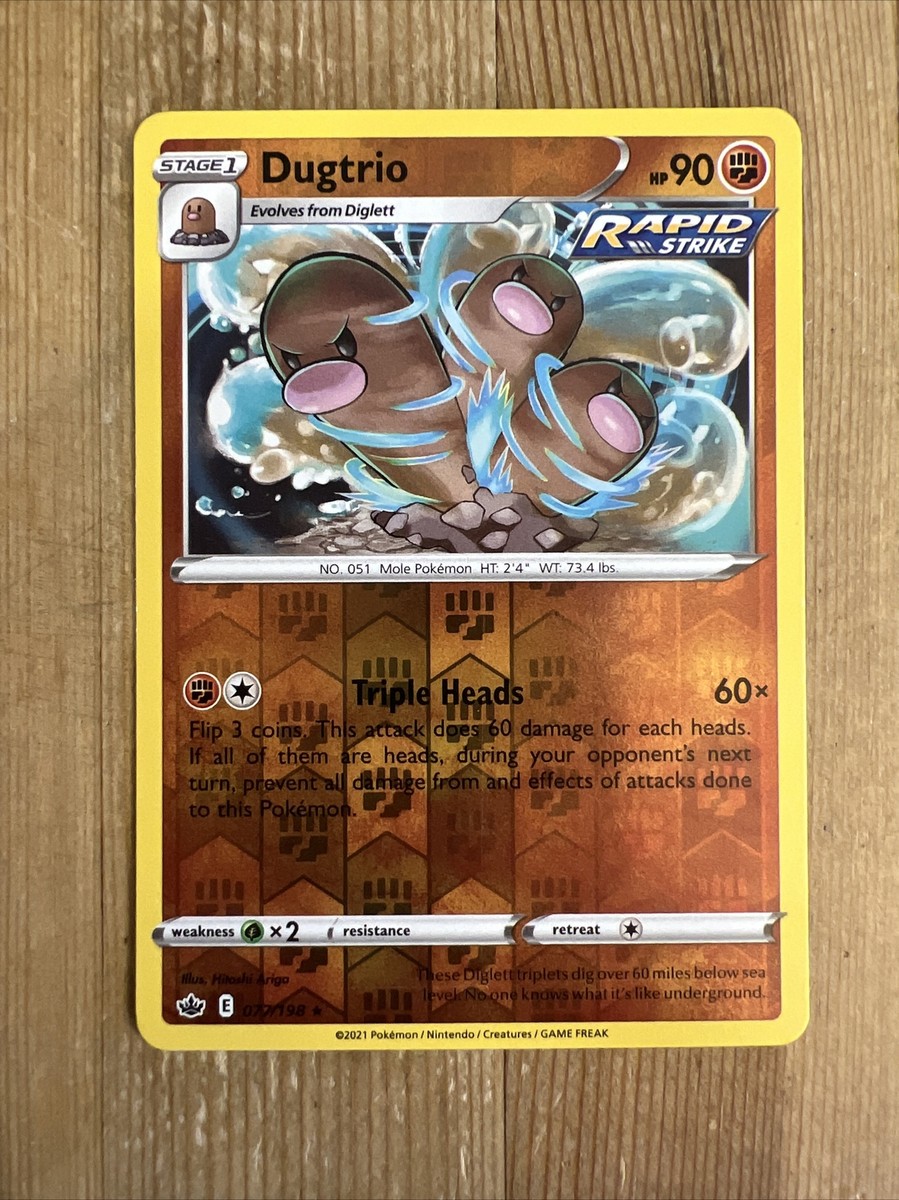 Dugtrio Meet Dugamole, Dugtrio's New Evolution! Based On The Arcade