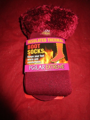 1 Pair Polar Extreme Insulated Thermal Boot Knee High Socks Women Made ...