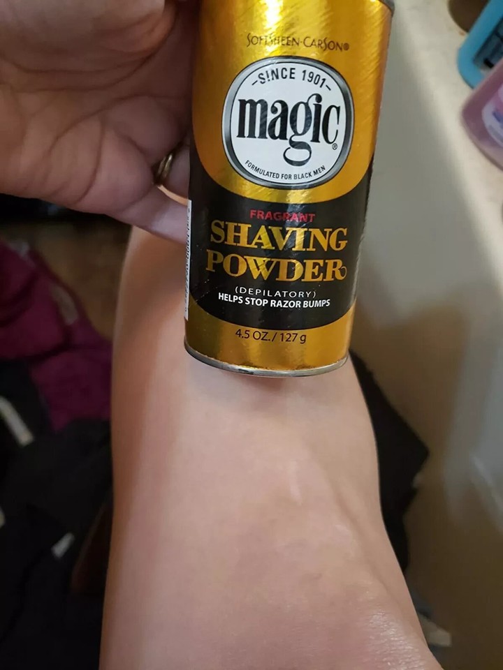 Softsheen-Carson Magic Razorless Shaving for Men, Magic Shaving Powder ...
