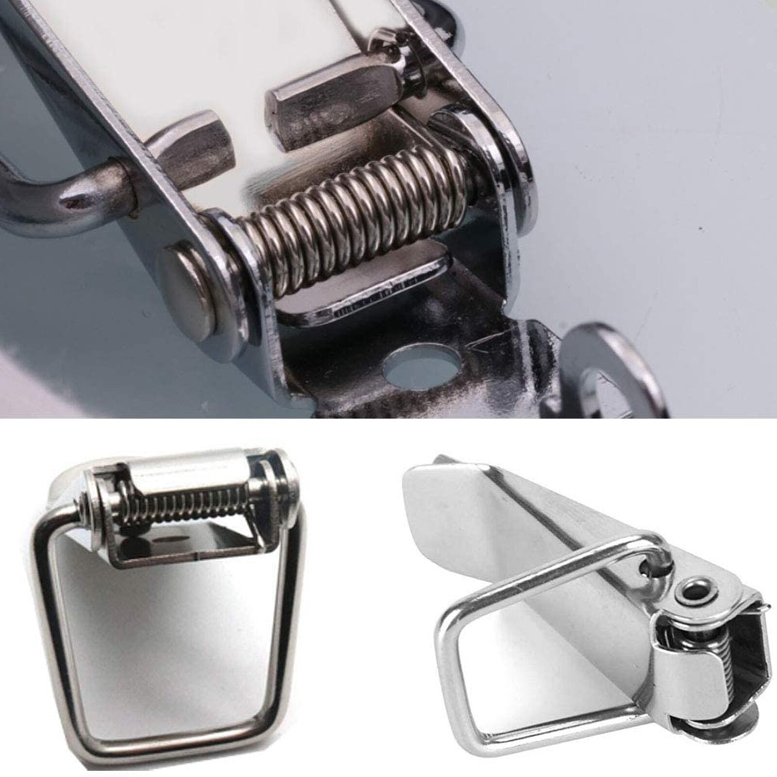 Stainless Steel Toggle Clasp Case Clip Suitcase Tool Box Chest Trunk ...